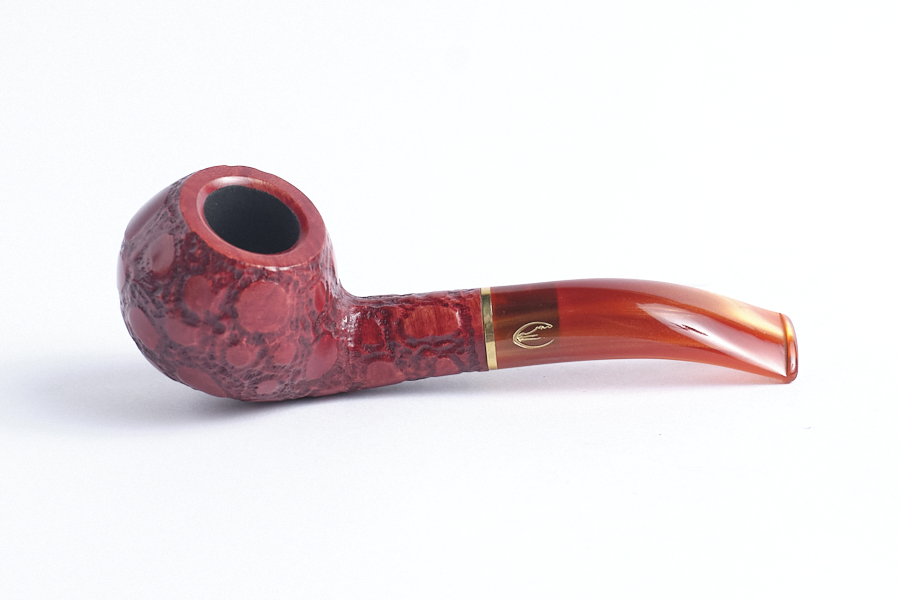 Savinelli Alligator Red (673 KS) (6mm) Tobacco Pipe - The Country ...