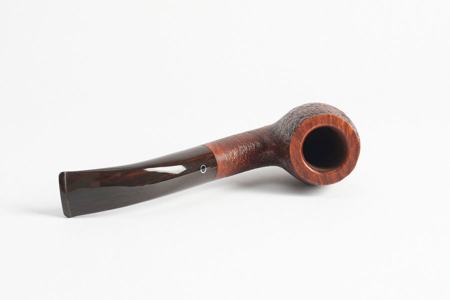 Wessex Sandblasted Bent Billiard (610) Tobacco Pipe - The Country ...
