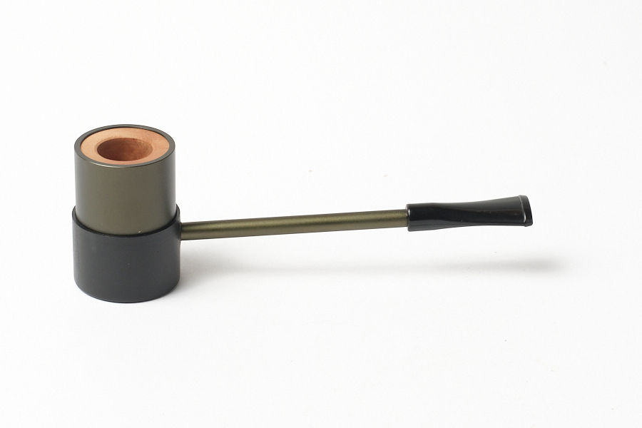 Nording Compass Metal Army Green Tobacco Pipe - The Country Squire ...