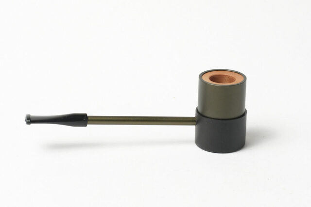 Nording Compass Metal Army Green Tobacco Pipe - The Country Squire ...