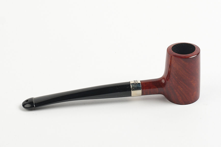 Peterson Speciality Smooth Nickel Mounted Tankard P-Lip Tobacco Pipe ...