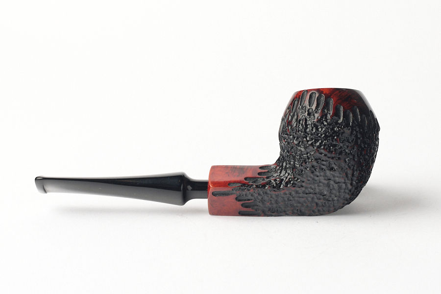 Nording Erik The Red Partially Rusticated Bulldog Tobacco Pipe - The ...