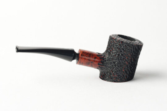 Nording Erik The Red Partially Rusticated Poker Tobacco Pipe - The ...