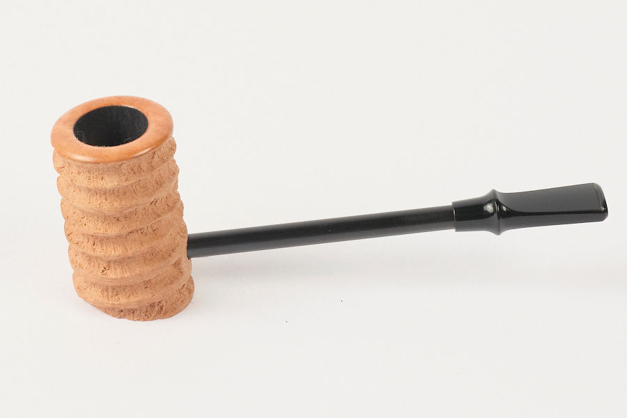 Eltang Basic Natural Rusticated Poker - The Country Squire Tobacconist