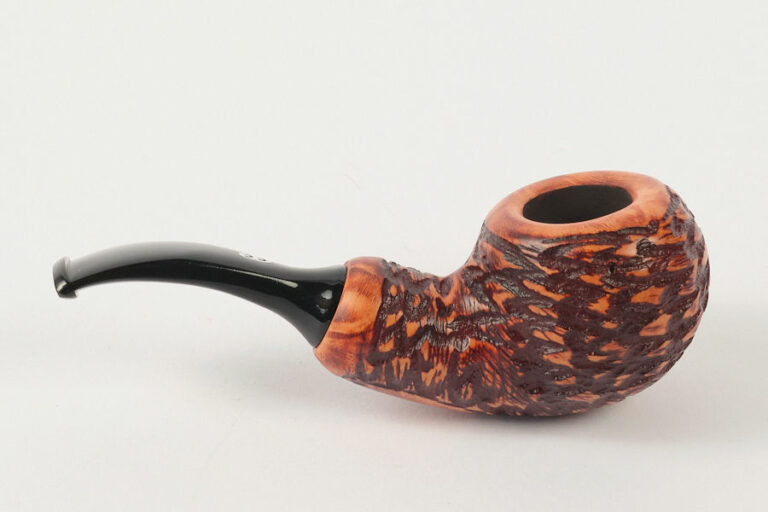 Chacom Rusticated Apple Reverse Calabash Tobacco Pipe - The Country ...