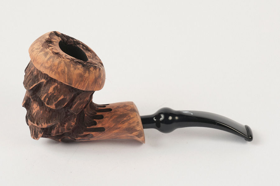 Nørding Spruce Matte Freehand Tobacco Pipe - The Country Squire Tobacconist