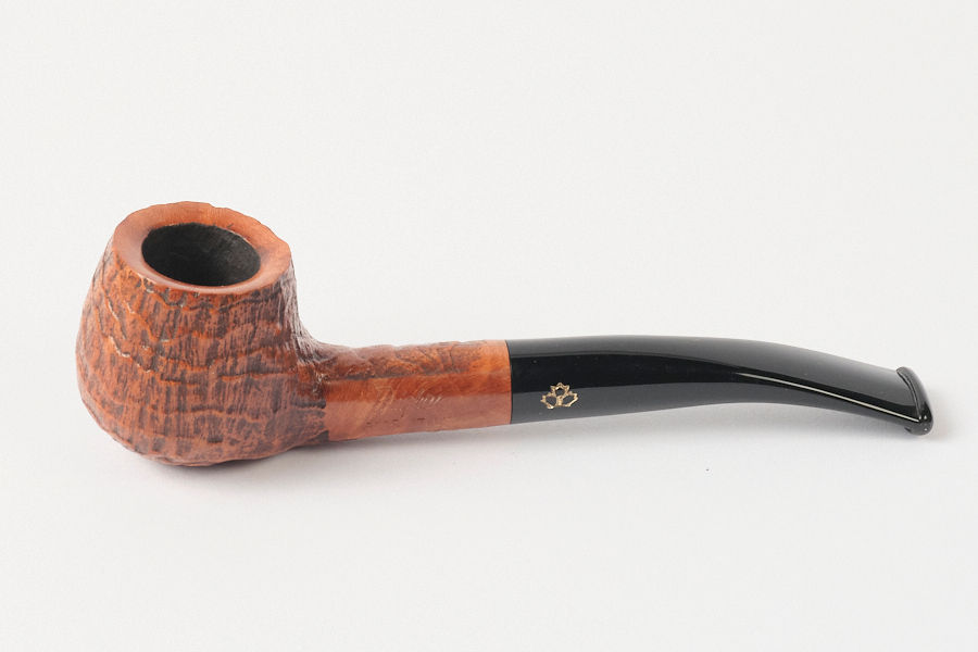 Brigham System Sandblasted (36S) (Rock Maple Inserts) Tobacco Pipe ...