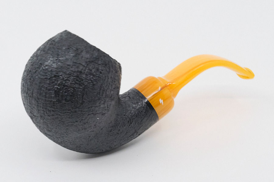 Moonshine Sandblasted Cannonball Tobacco Pipe - The Country Squire ...