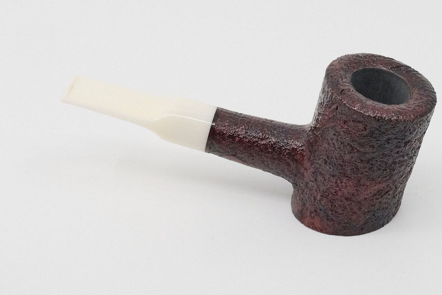 Moonshine Sandblasted Poker Tobacco Pipe - The Country Squire Tobacconist