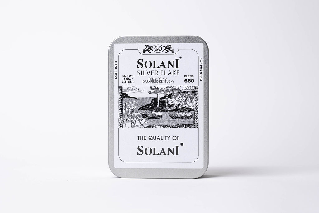 Solani Silver Flake Blend No. 660 Pipe Tobacco 100g. - The Country ...