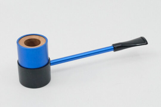 Nording Compass Metal Blue Tobacco Pipe - The Country Squire Tobacconist