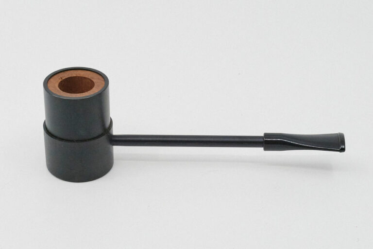 Nording Compass Metal Black Tobacco Pipe - The Country Squire Tobacconist