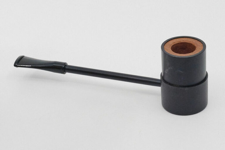 Nording Compass Metal Black Tobacco Pipe - The Country Squire Tobacconist