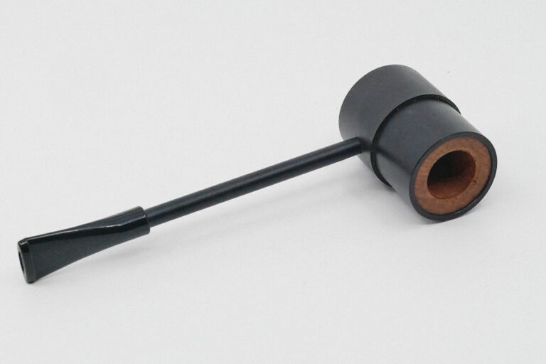 Nording Compass Metal Black Tobacco Pipe - The Country Squire Tobacconist