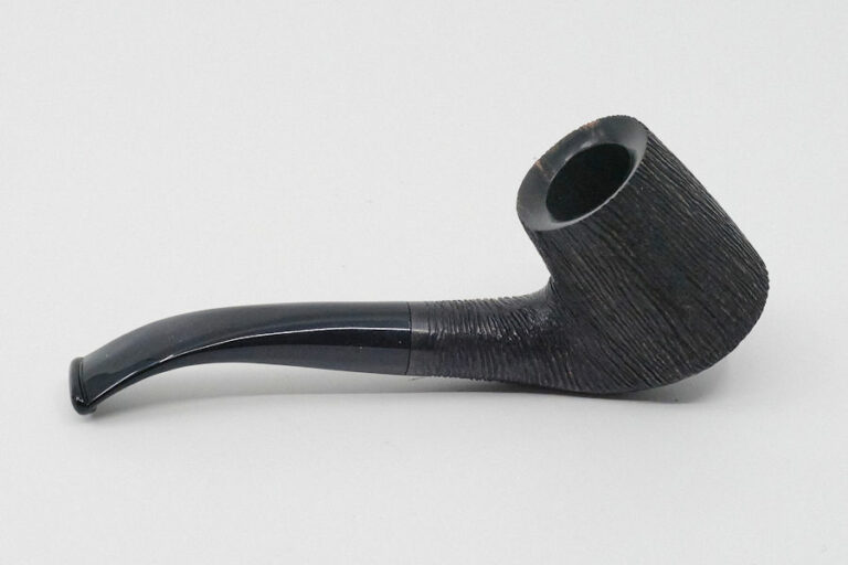 Brigham System Rusticated (84S) (Rock Maple Inserts) Tobacco Pipe - The ...