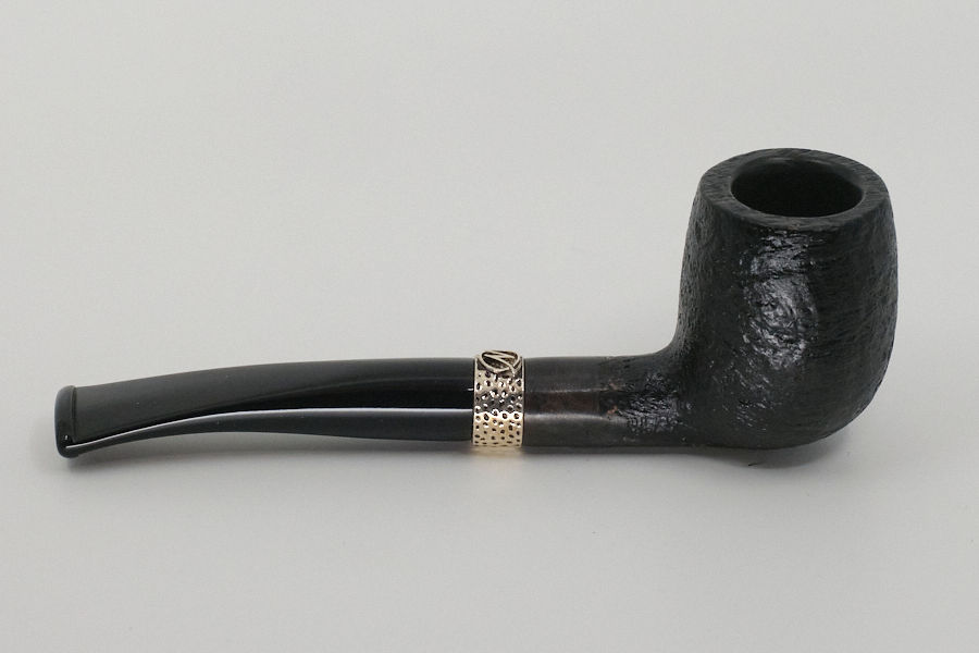 Nording Silver Classic Sandblasted Billiard Tobacco Pipe - The Country ...