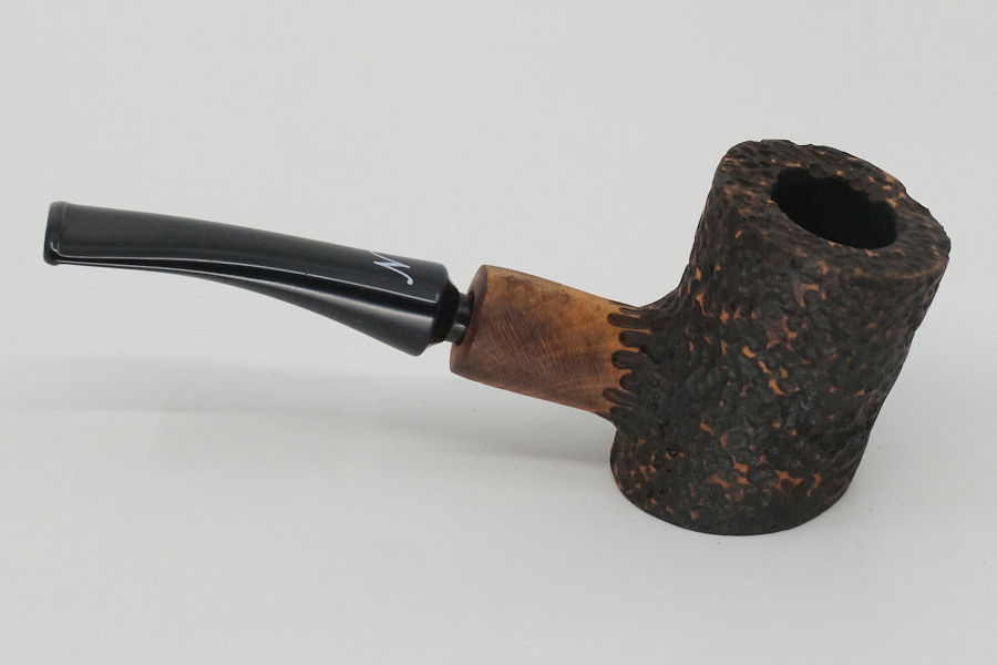 Nording Erik The Red Partially Rusticated Cherrywood Tobacco Pipe - The ...