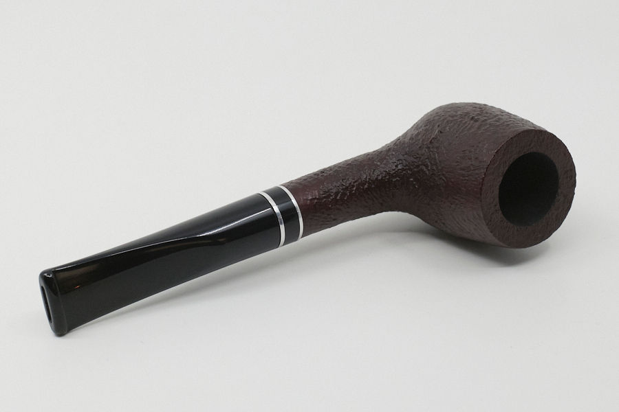 Vauen Basic Sandblasted Bent Brandy (4300) (9mm) Tobacco Pipe - The Country Squire Tobacconist