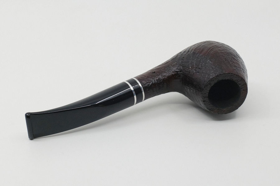 Vauen Basic Sandblasted Bent Brandy (4300) (9mm) Tobacco Pipe - The Country Squire Tobacconist