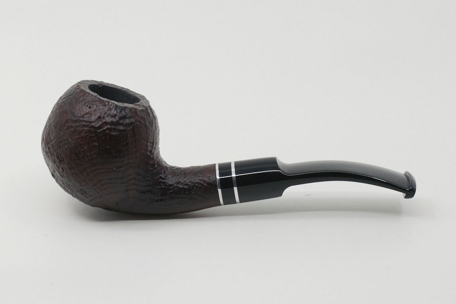 Vauen Basic Sandblasted Bent Apple (4300) (9mm) Tobacco Pipe - The Country Squire Tobacconist