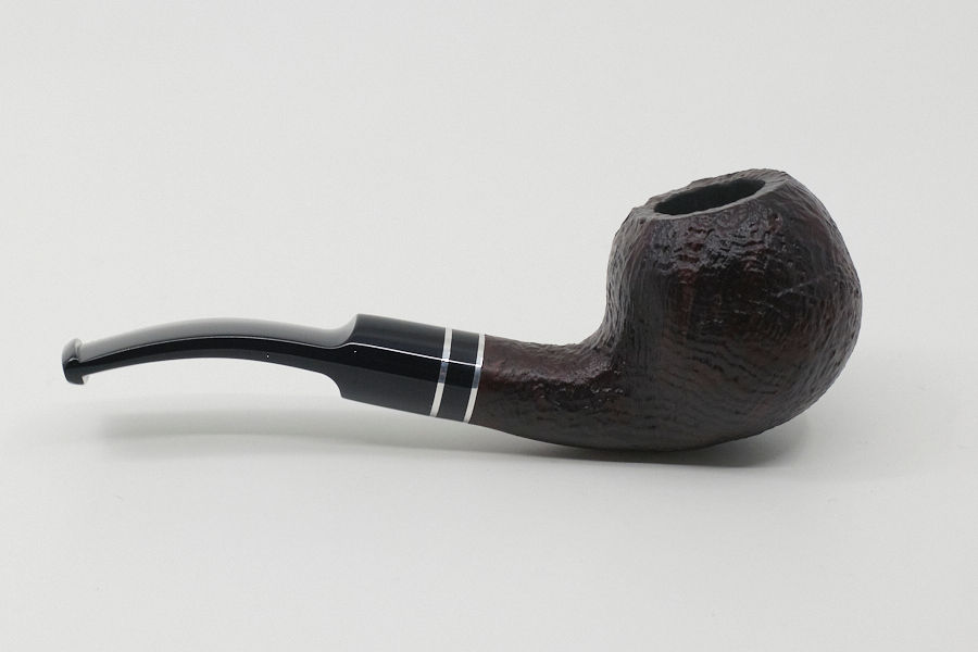 Vauen Basic Sandblasted Bent Apple (4300) (9mm) Tobacco Pipe - The Country Squire Tobacconist