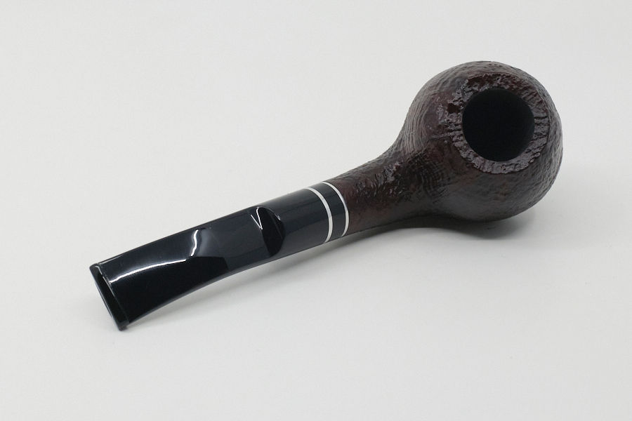 Vauen Basic Sandblasted Bent Apple (4300) (9mm) Tobacco Pipe - The Country Squire Tobacconist