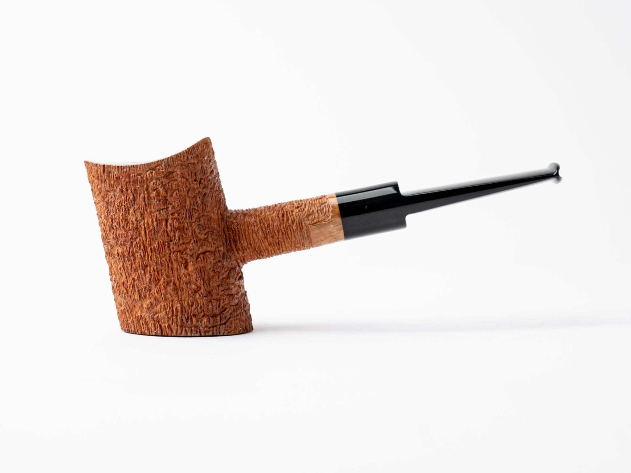 Pipe Tristan Rusticated Poker - The Country Squire Tobacconist
