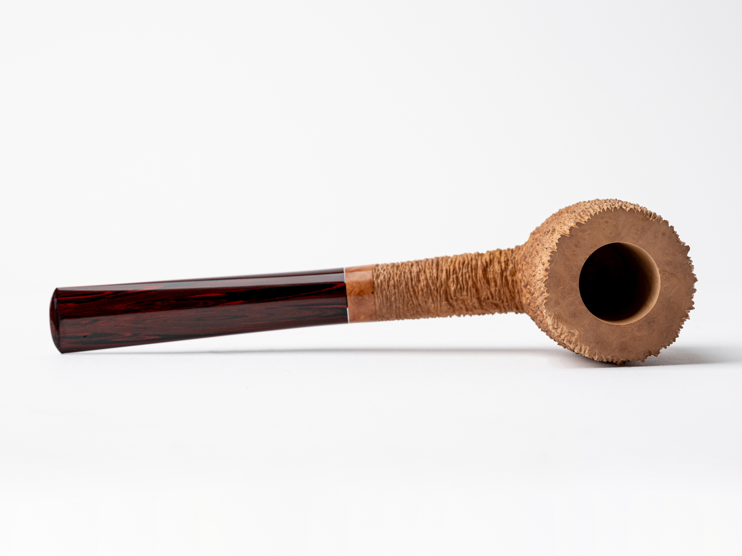 Pipe Tristan Rusticated Billiard - The Country Squire Tobacconist