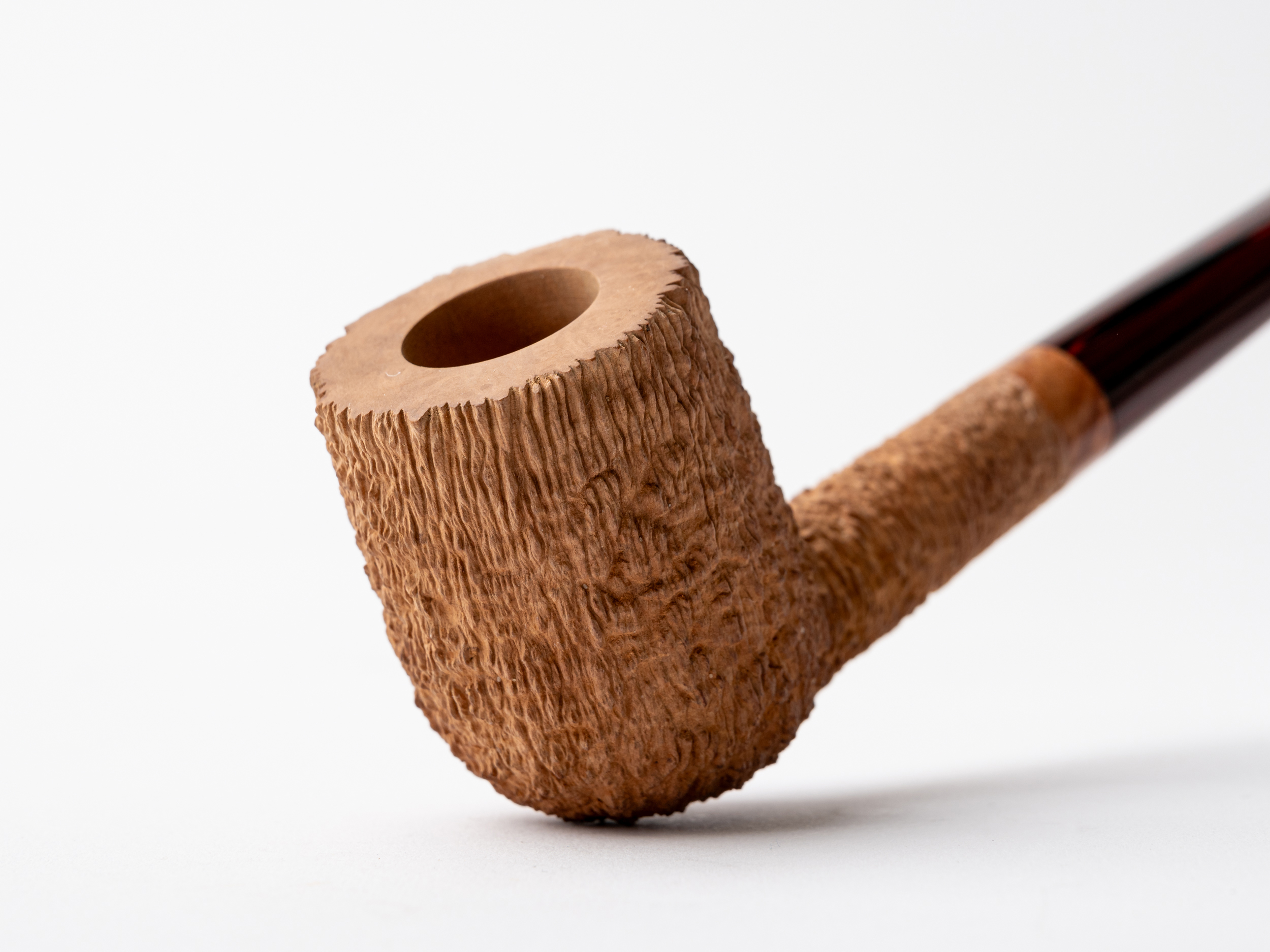 Pipe Tristan Rusticated Billiard - The Country Squire Tobacconist