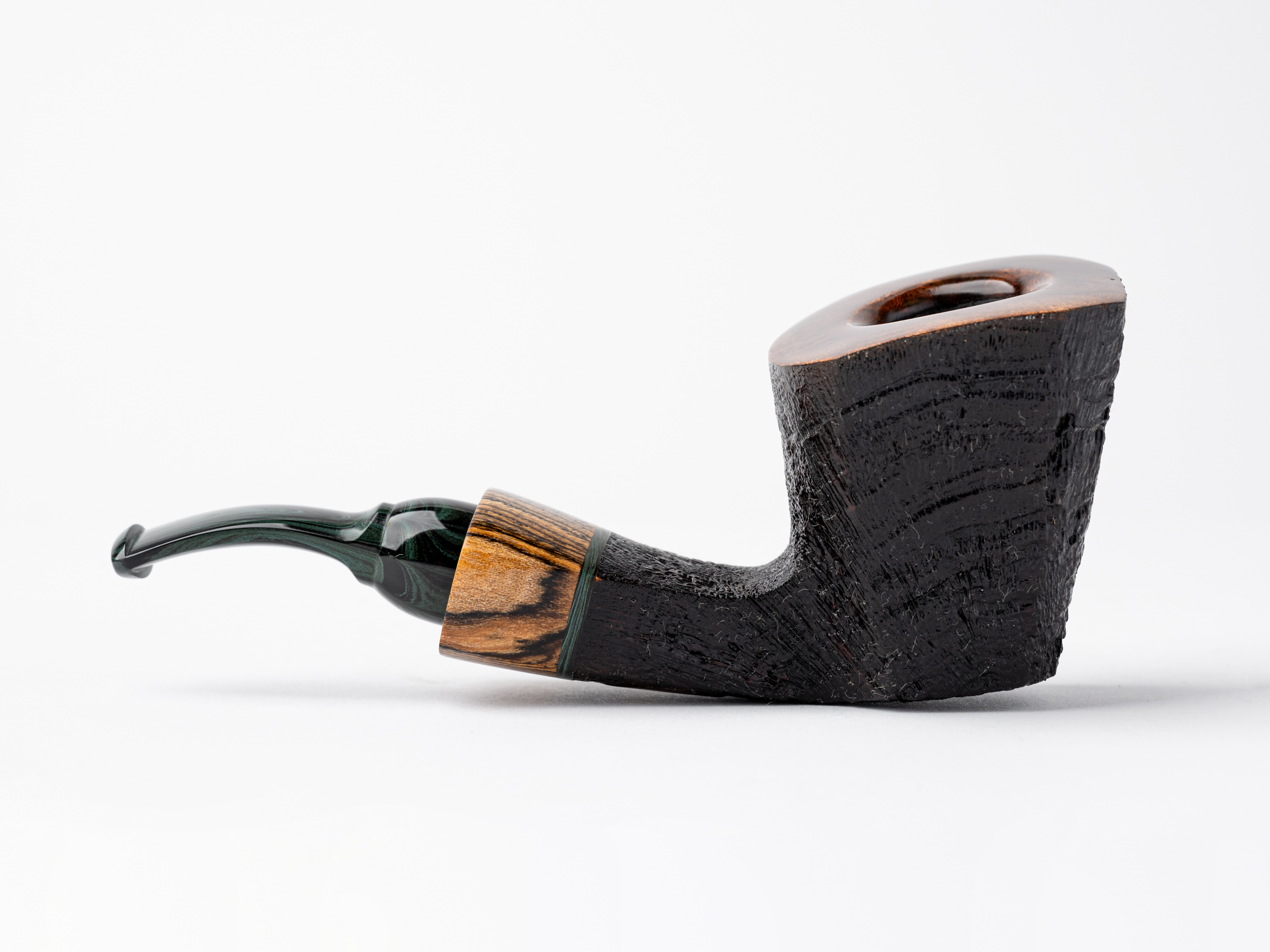 Robertson Pipes Sandblasted Paneled Dublin with Bocote Accent - The ...