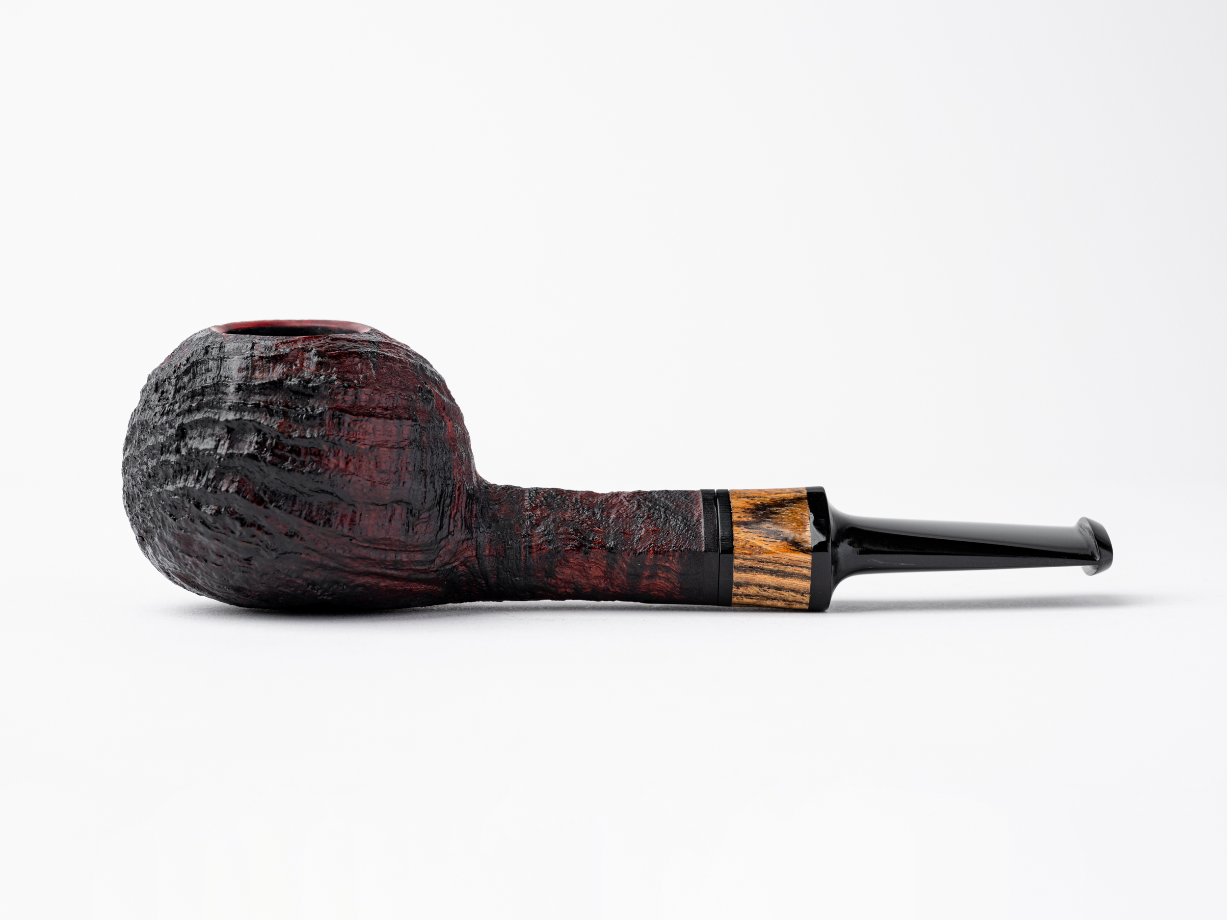 Robertson Pipes Sandblasted Tomato with Bocote Accent - The Country ...