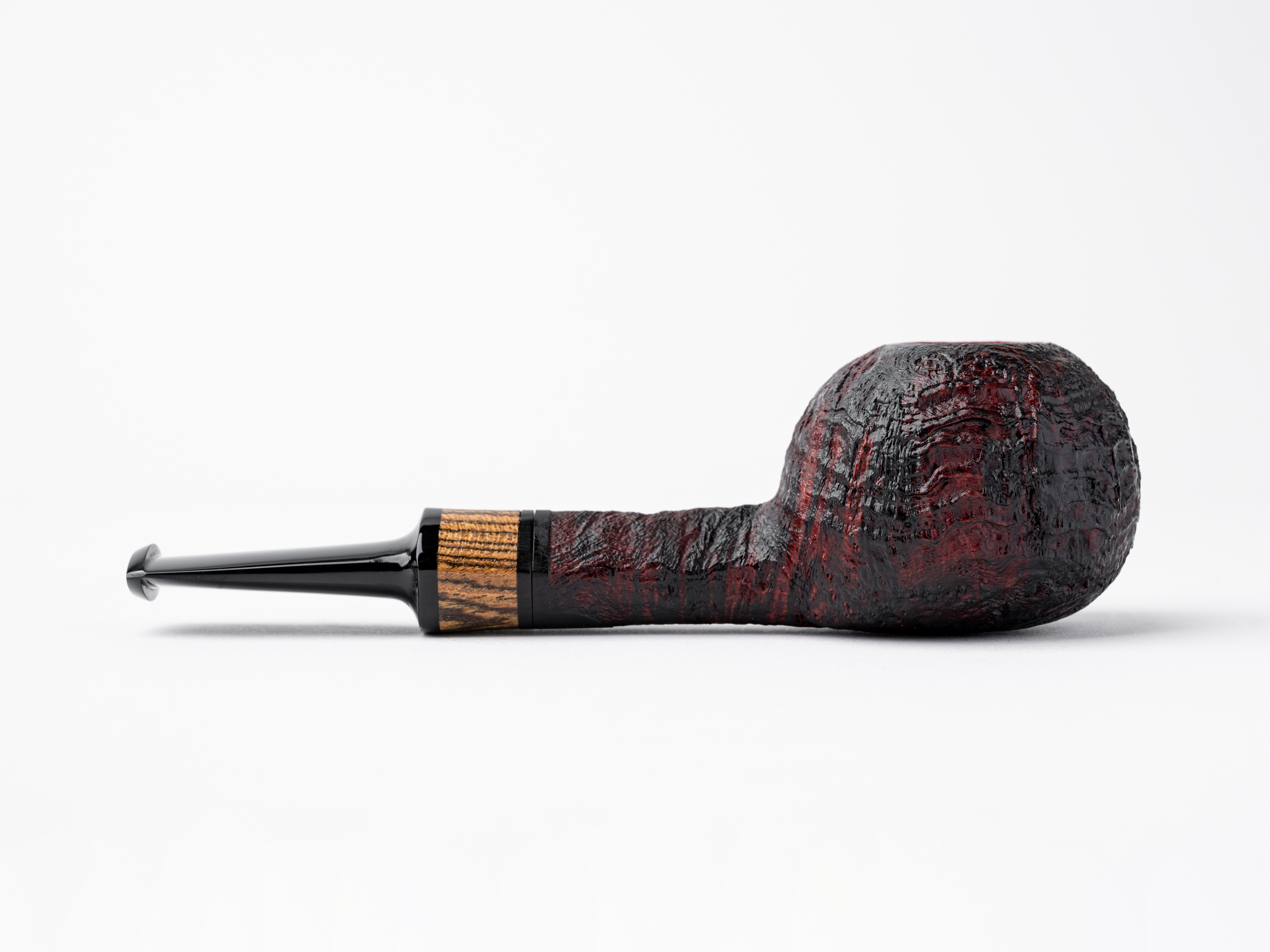 Robertson Pipes Sandblasted Tomato with Bocote Accent - The Country ...