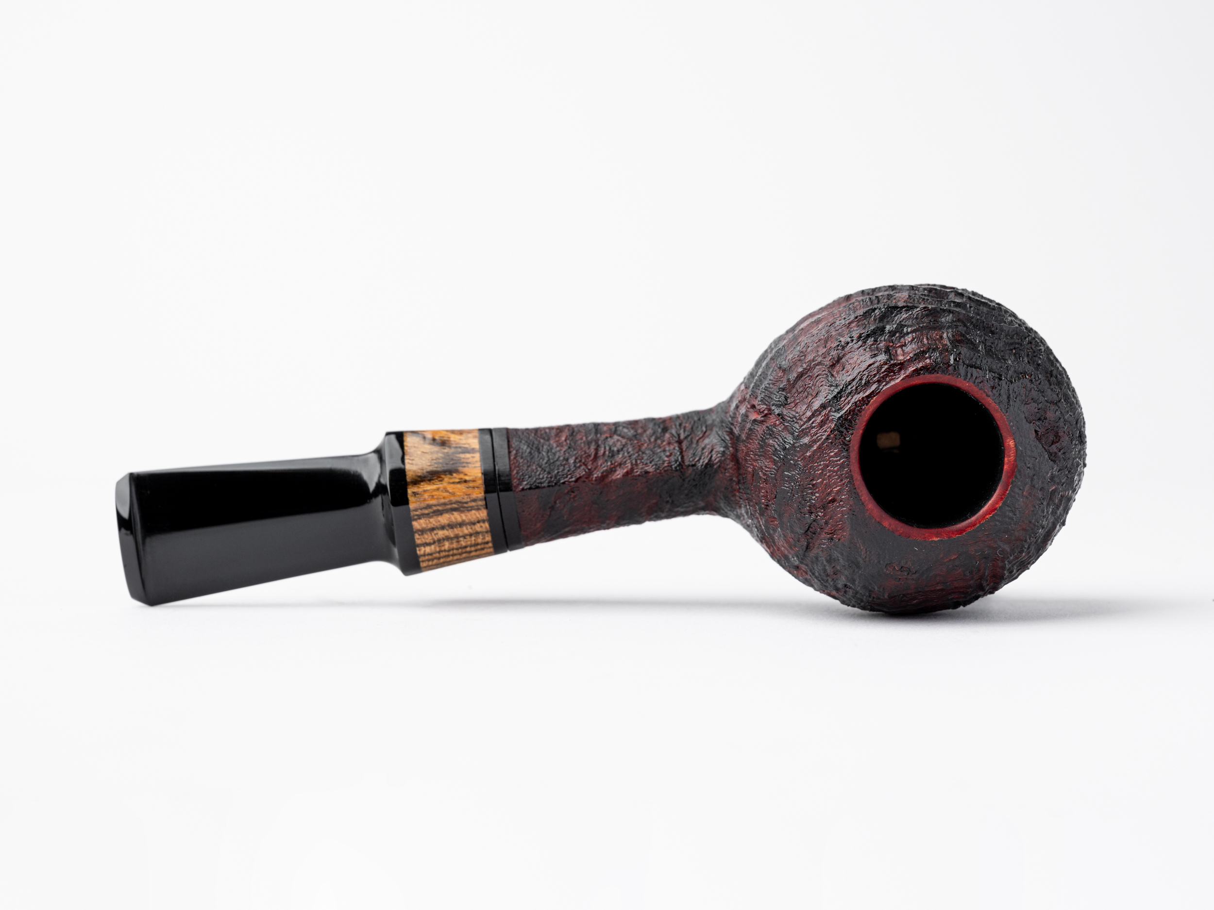 Robertson Pipes Sandblasted Tomato with Bocote Accent - The Country ...