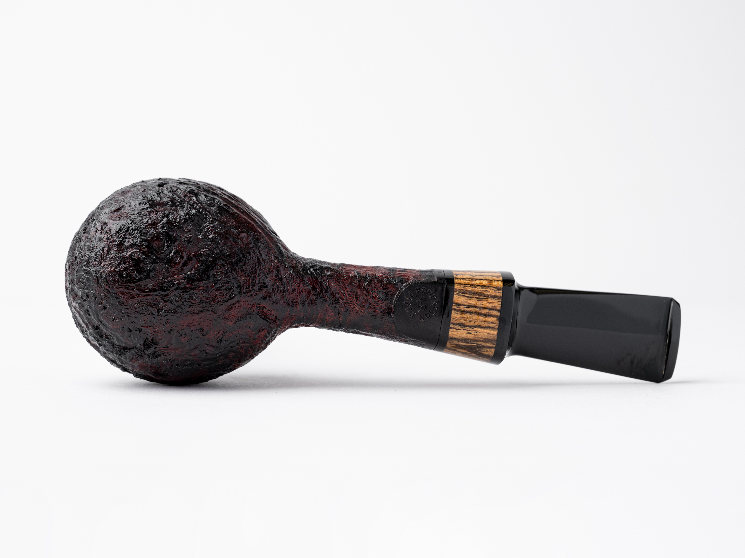 Robertson Pipes Sandblasted Tomato with Bocote Accent - The Country ...