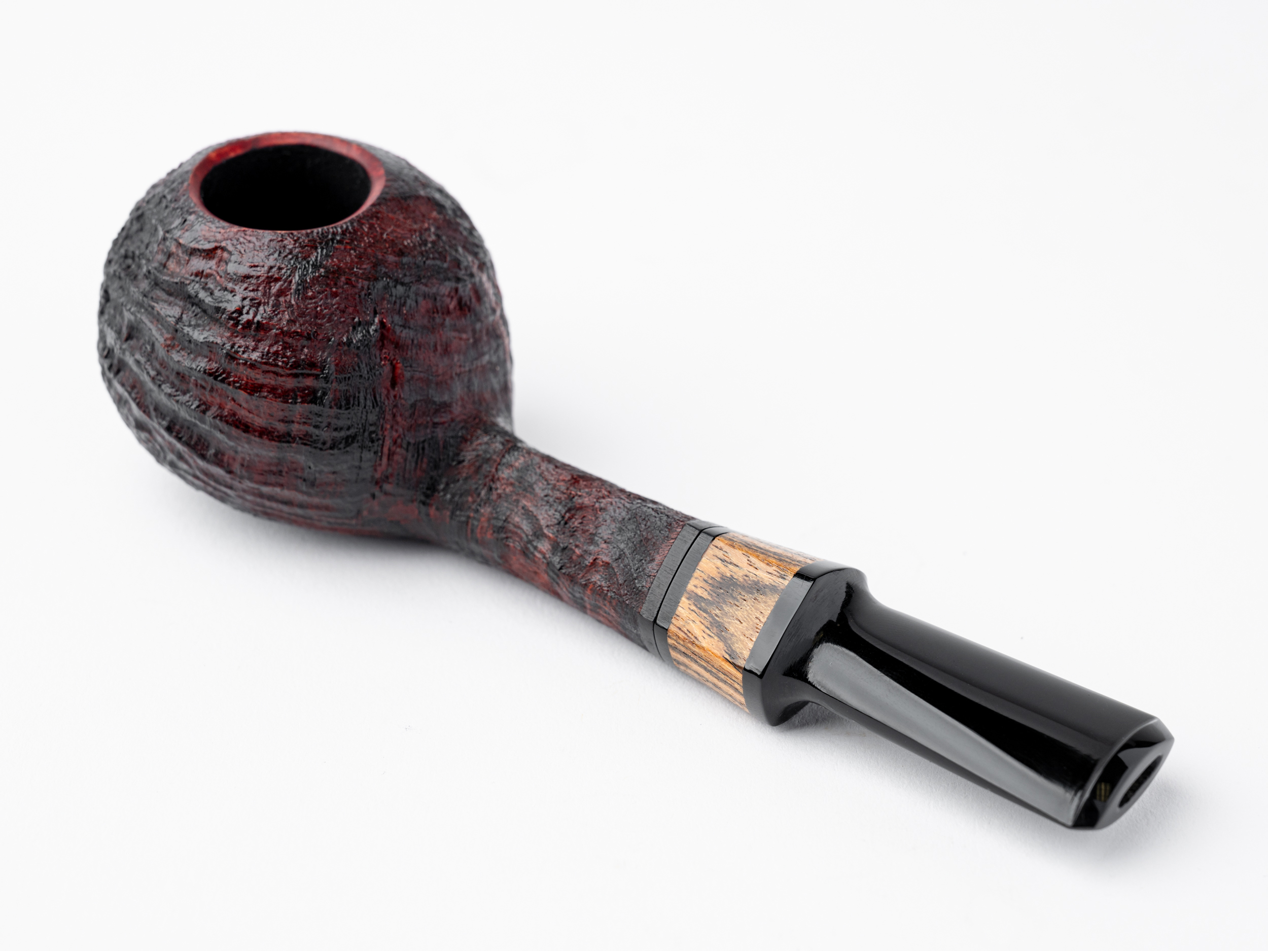 Robertson Pipes Sandblasted Tomato with Bocote Accent - The Country ...