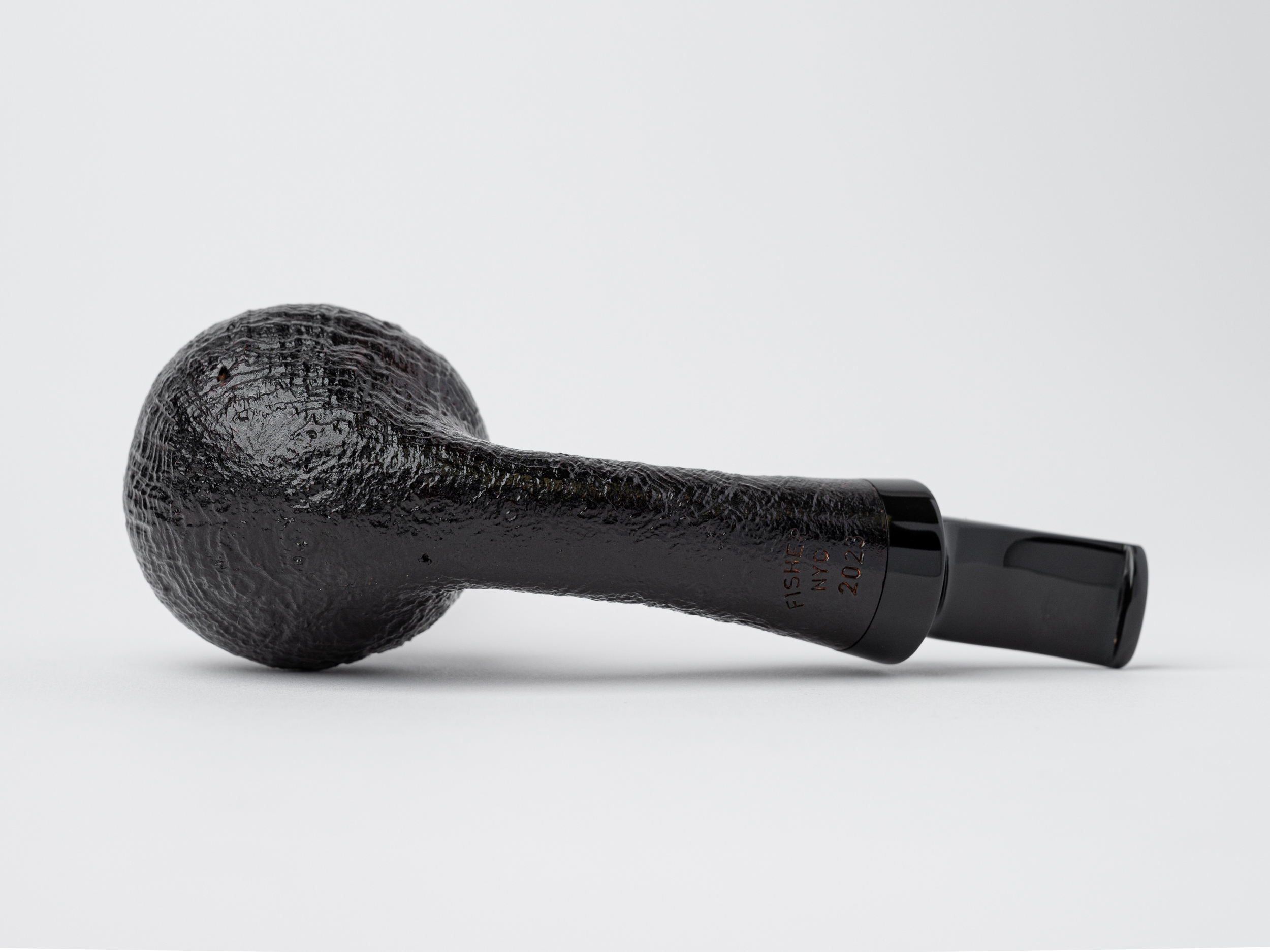 Ian Fisher Sandblasted Bent Tomato Tobacco Pipe - The Country Squire ...