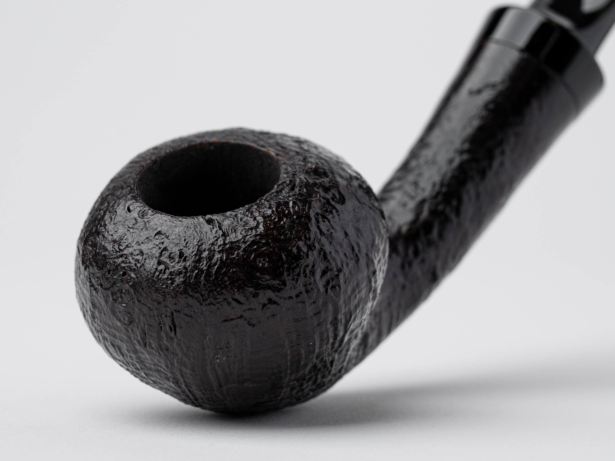 Ian Fisher Sandblasted Bent Tomato Tobacco Pipe - The Country Squire ...