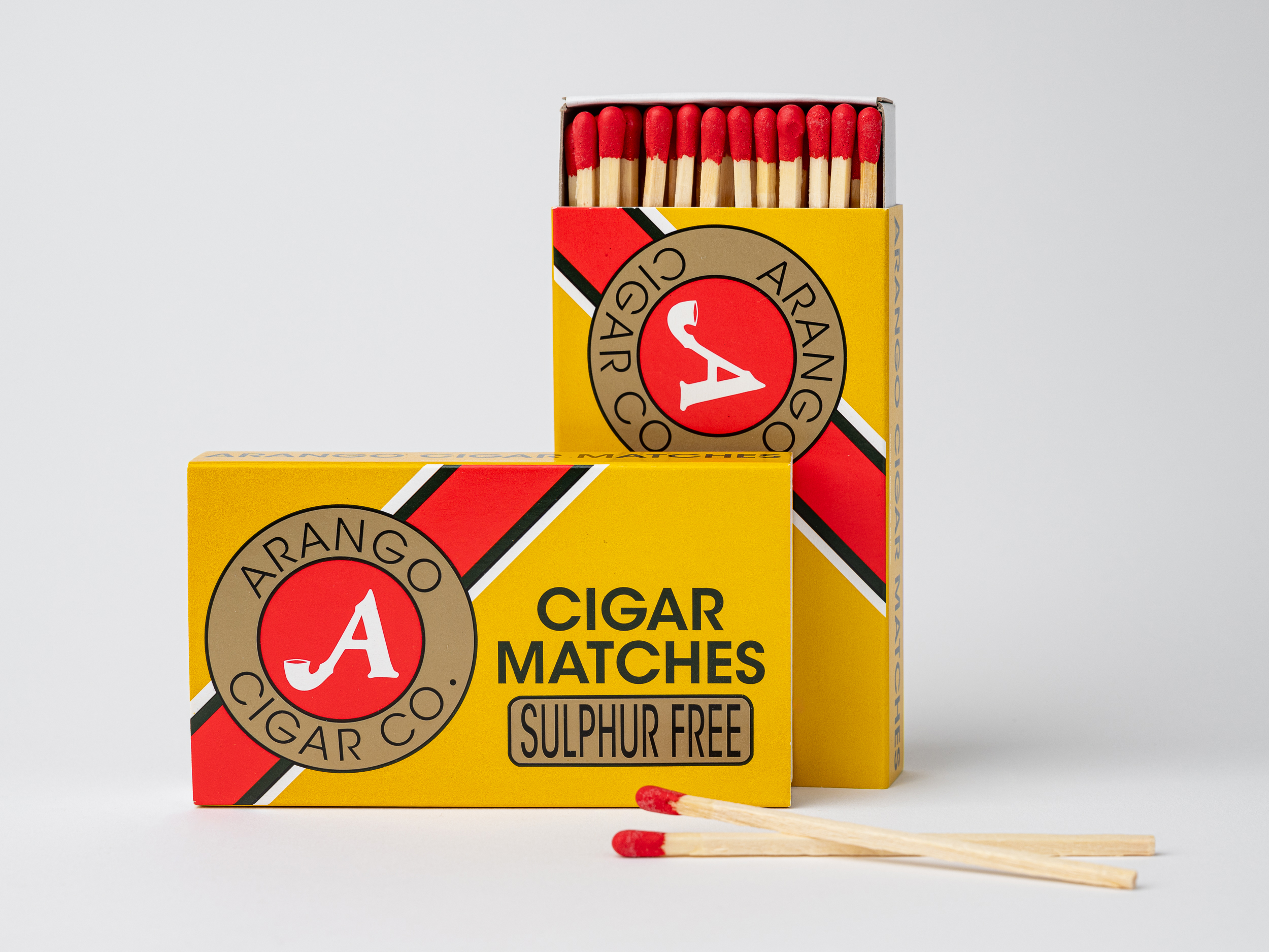 Arango Long Matches (Sulphur Free) - The Country Squire Tobacconist