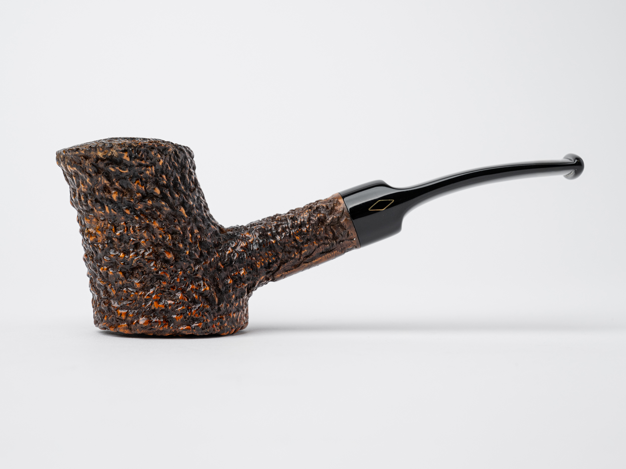 Brebbia Toby Rocciata (9mm) Tobacco Pipe - The Country Squire Tobacconist