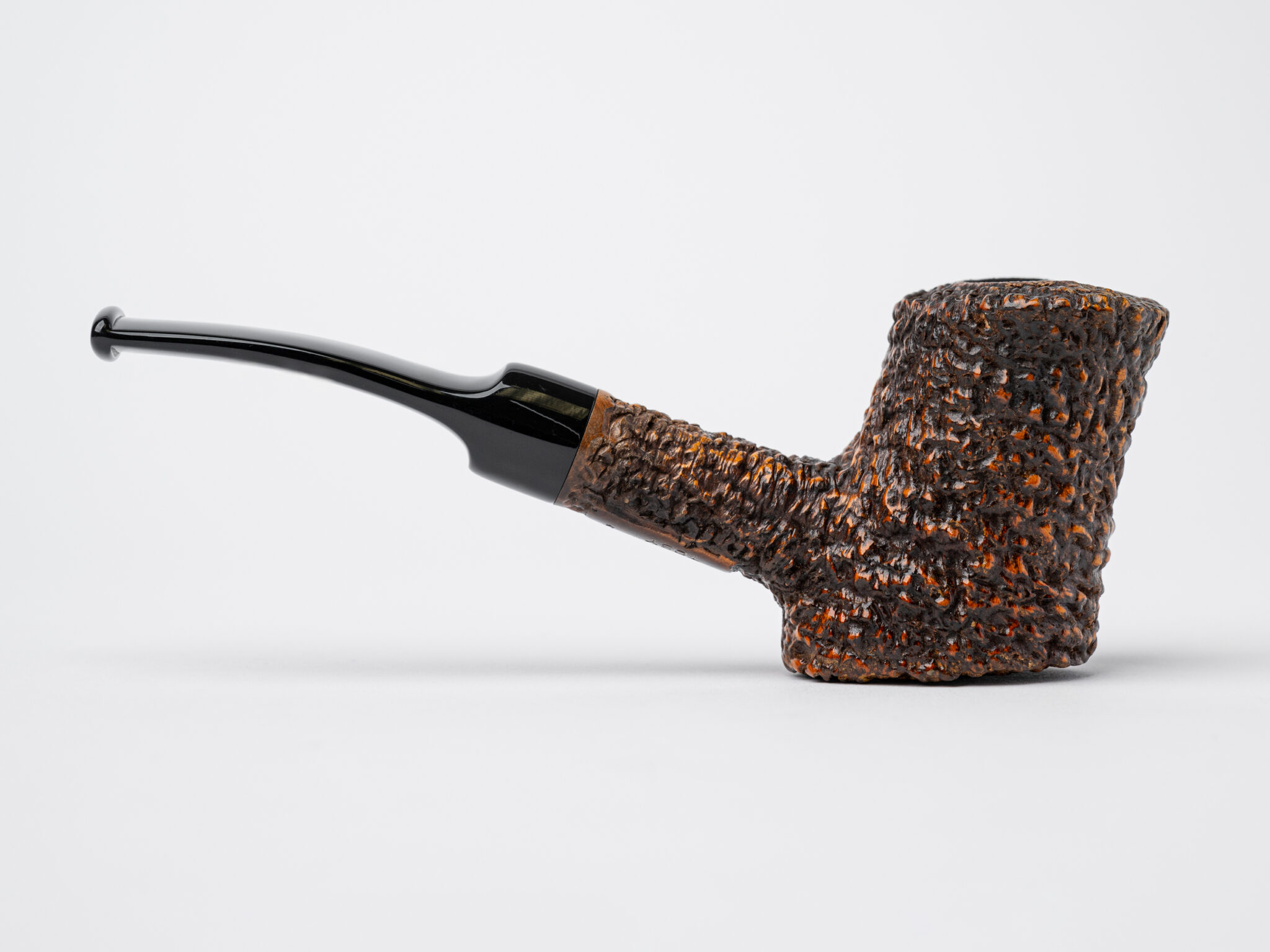 Brebbia Toby Rocciata (9mm) Tobacco Pipe - The Country Squire Tobacconist