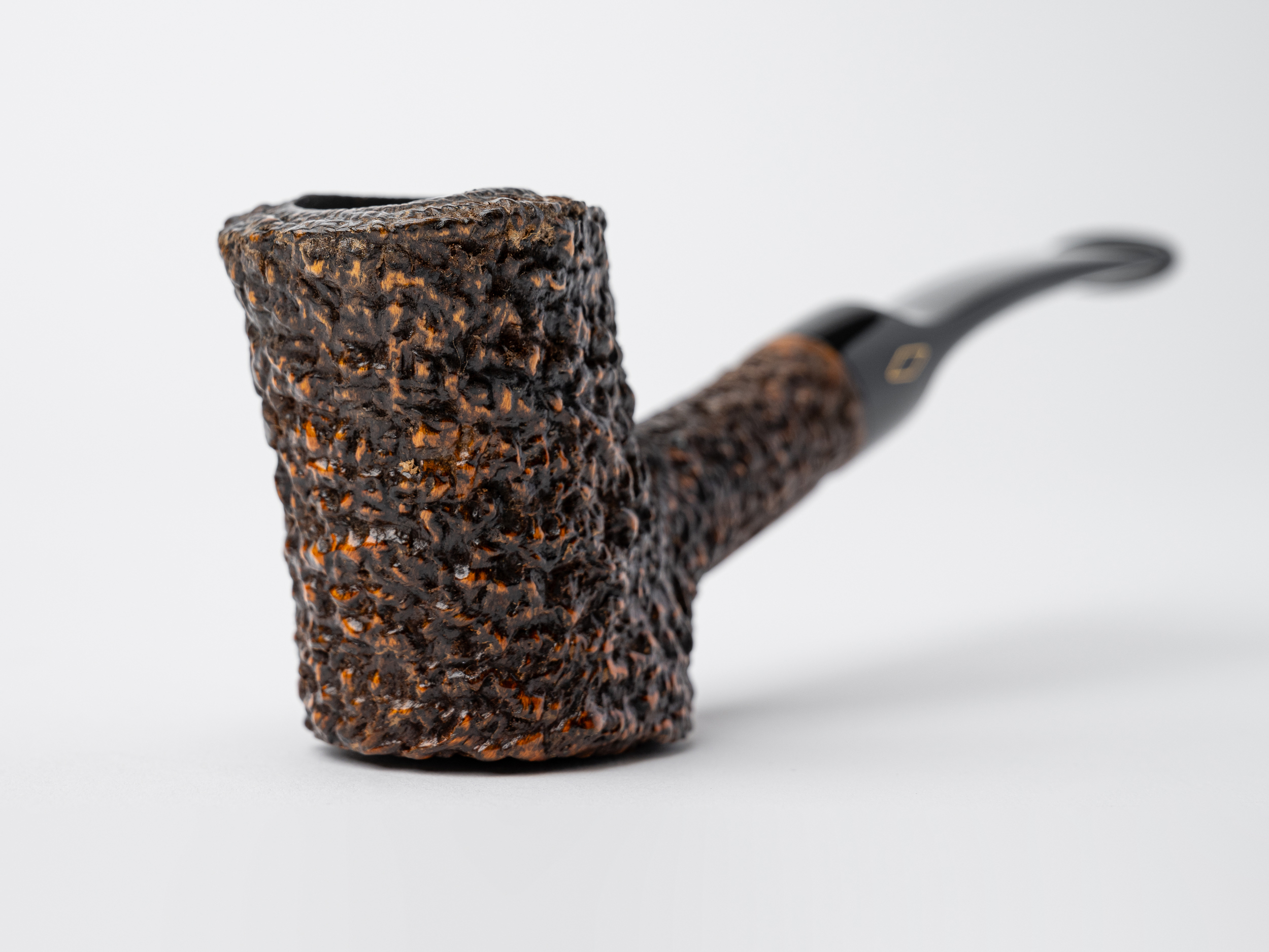 Brebbia Toby Rocciata (9mm) Tobacco Pipe - The Country Squire Tobacconist