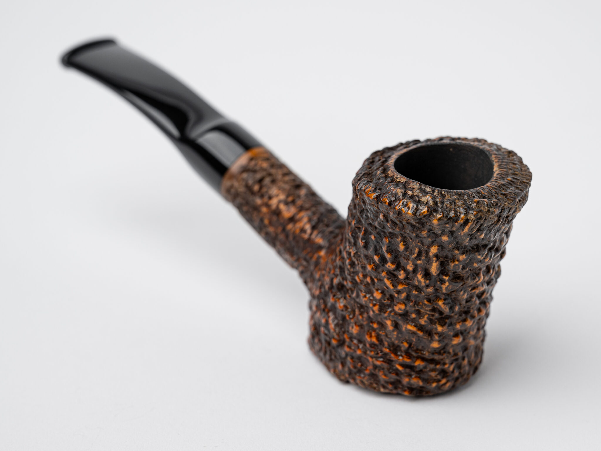 Brebbia Toby Rocciata (9mm) Tobacco Pipe - The Country Squire Tobacconist