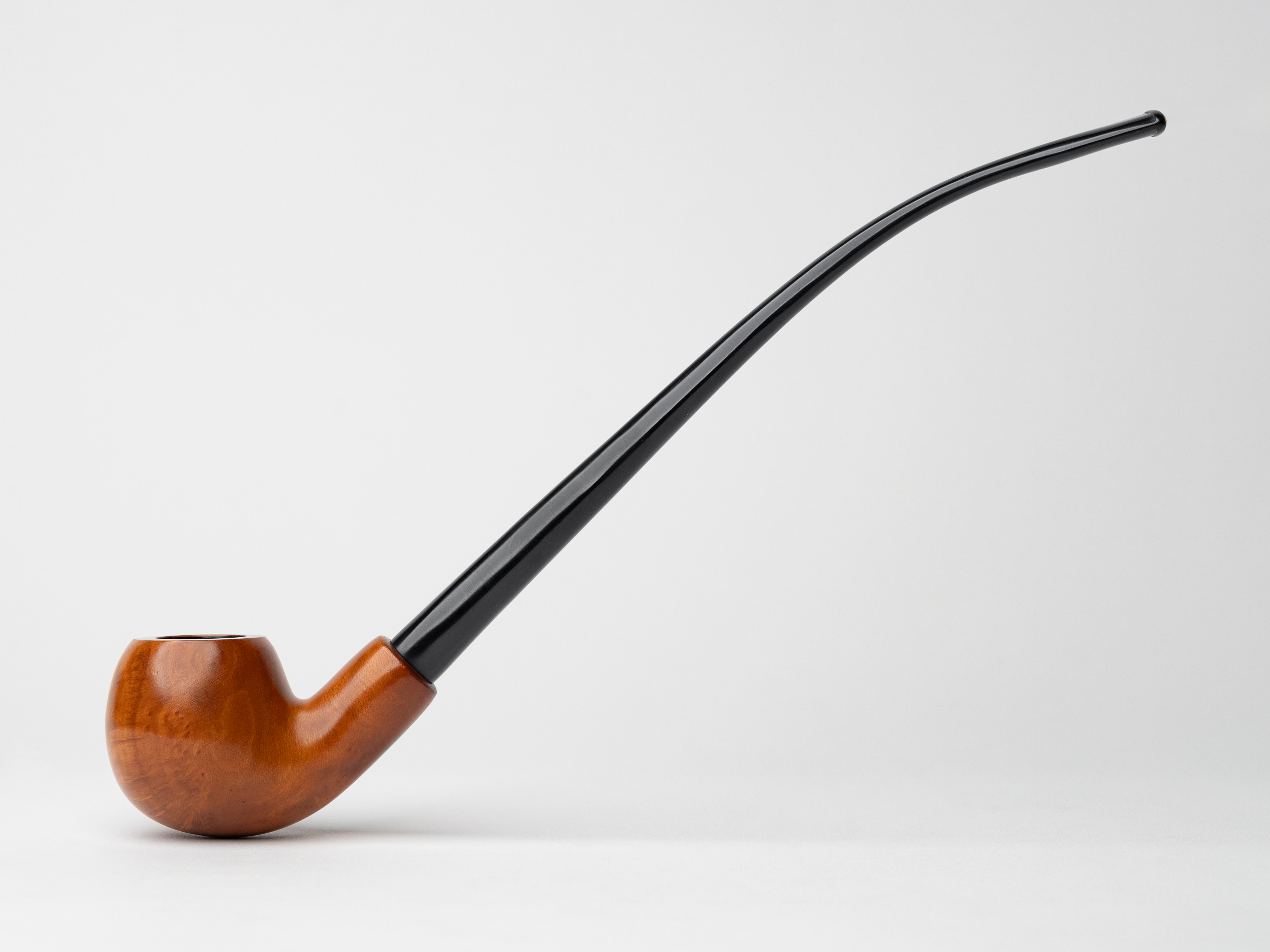 Churchwarden Smooth Bent Apple Tobacco Pipe - The Country Squire ...