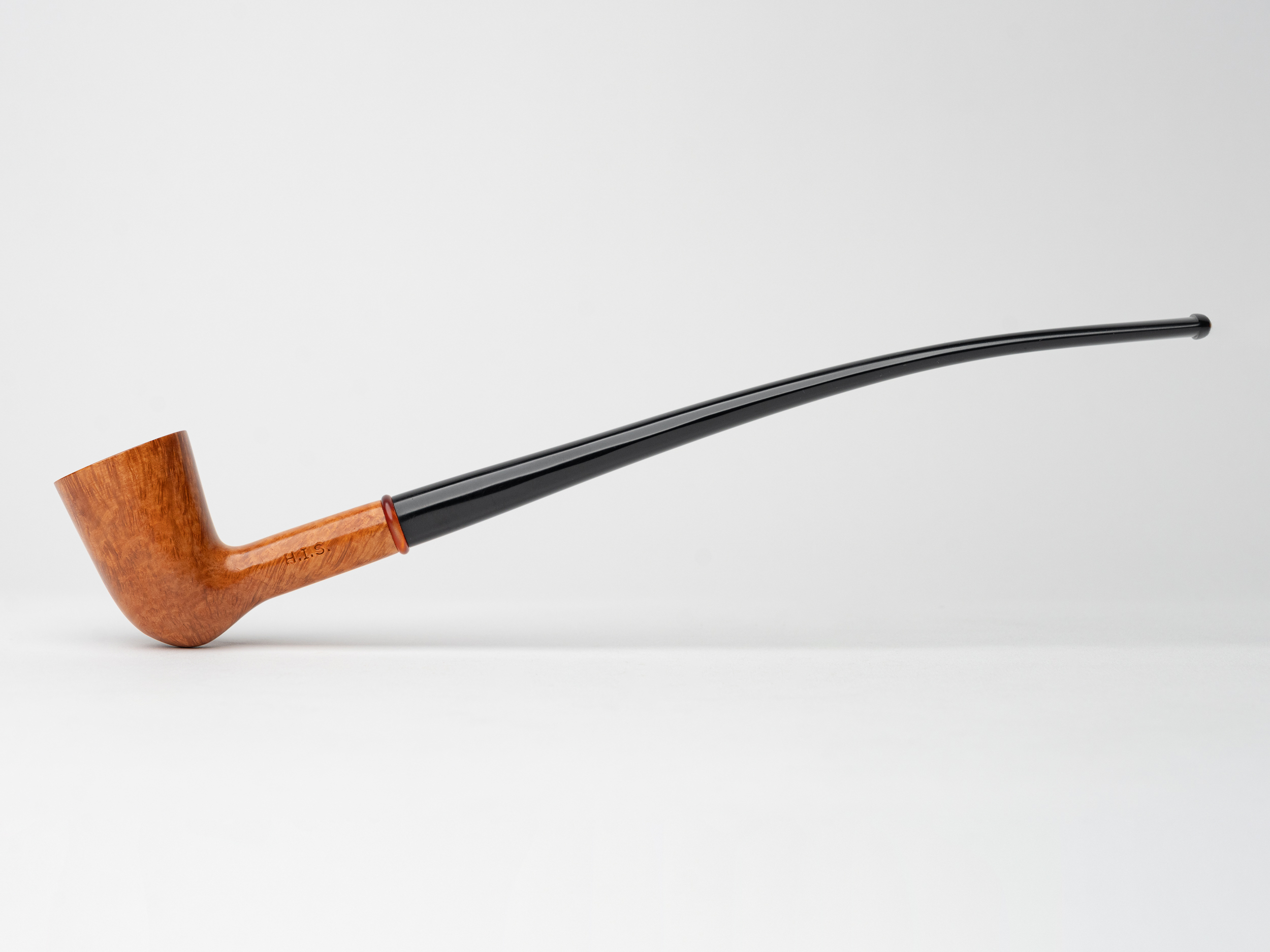 Churchwarden Smooth Dublin Tobacco Pipe - The Country Squire Tobacconist