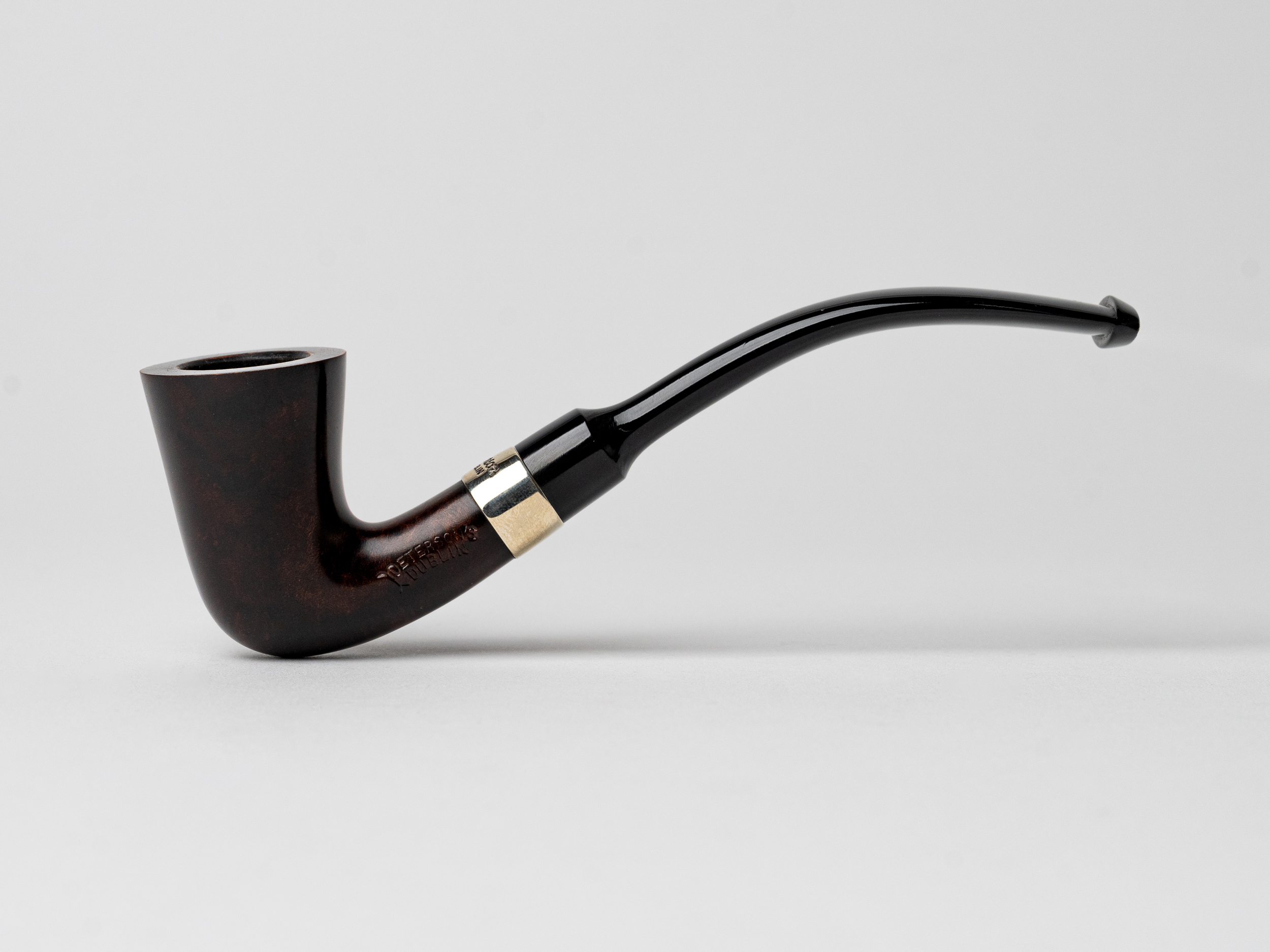 Peterson Speciality Heritage Nickel Mounted Calabash Fishtail Tobacco ...