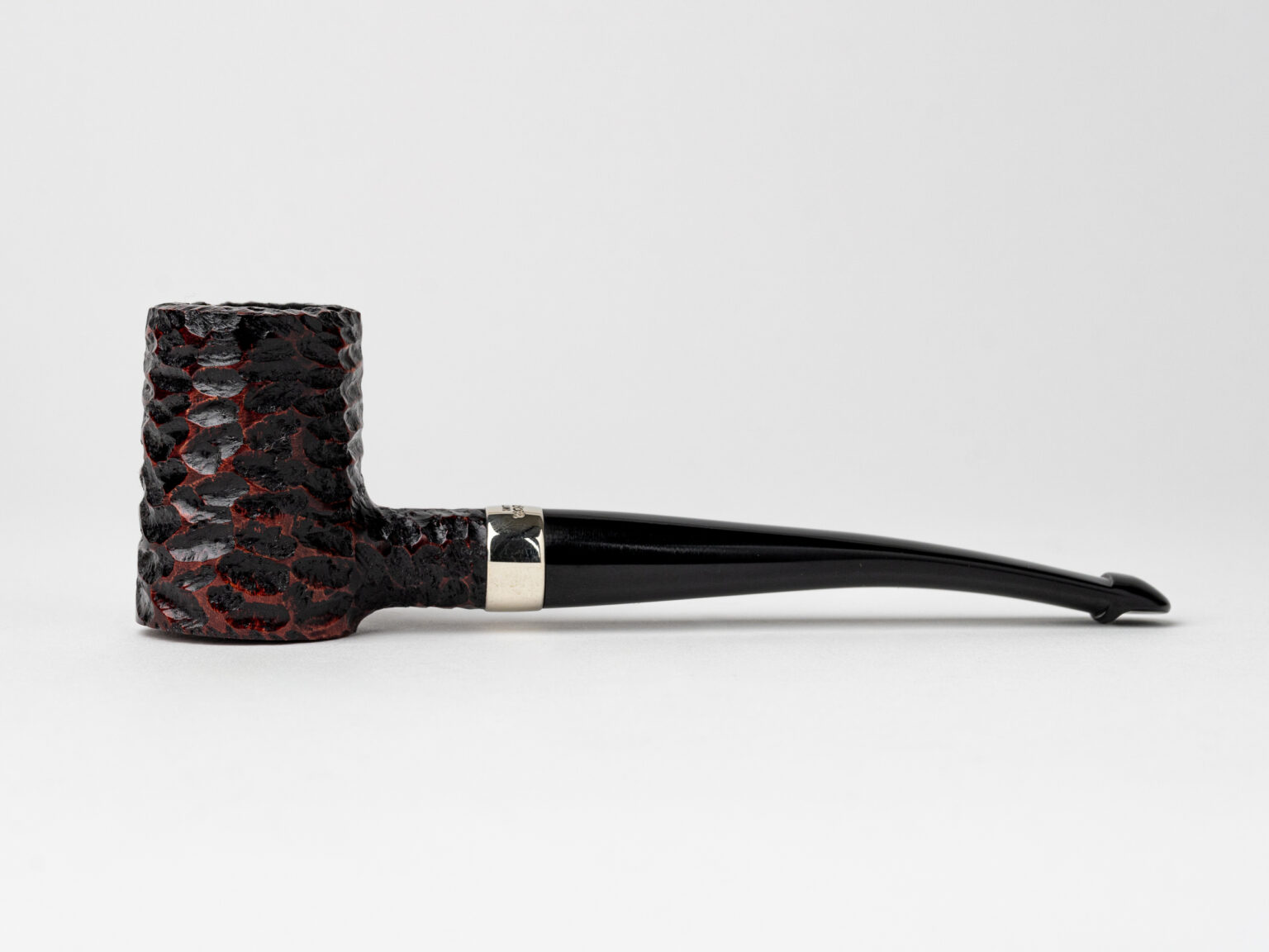 Peterson Speciality Rusticated Nickel Mounted Tankard P-Lip Tobacco ...