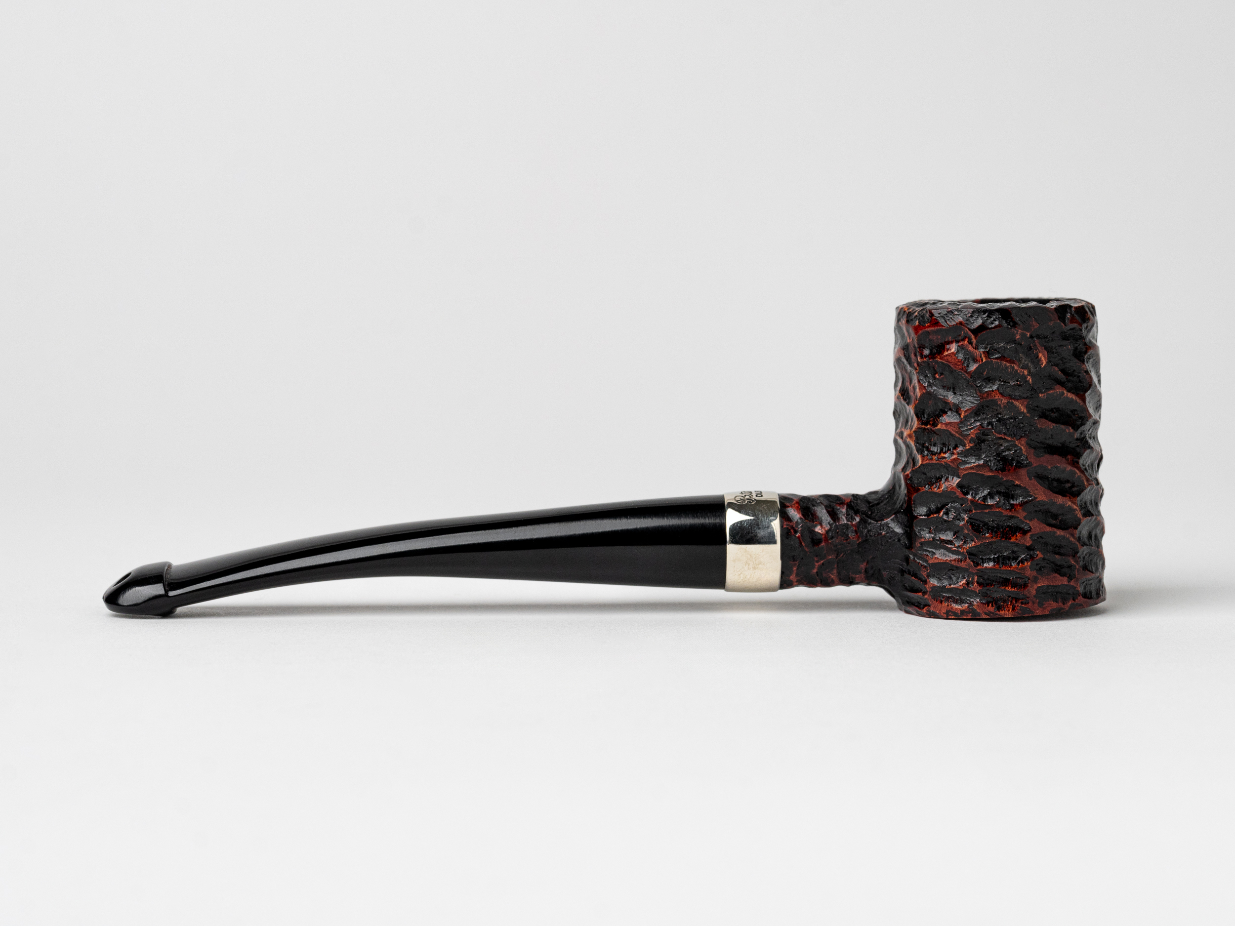 Peterson Speciality Rusticated Nickel Mounted Tankard P-Lip Tobacco ...