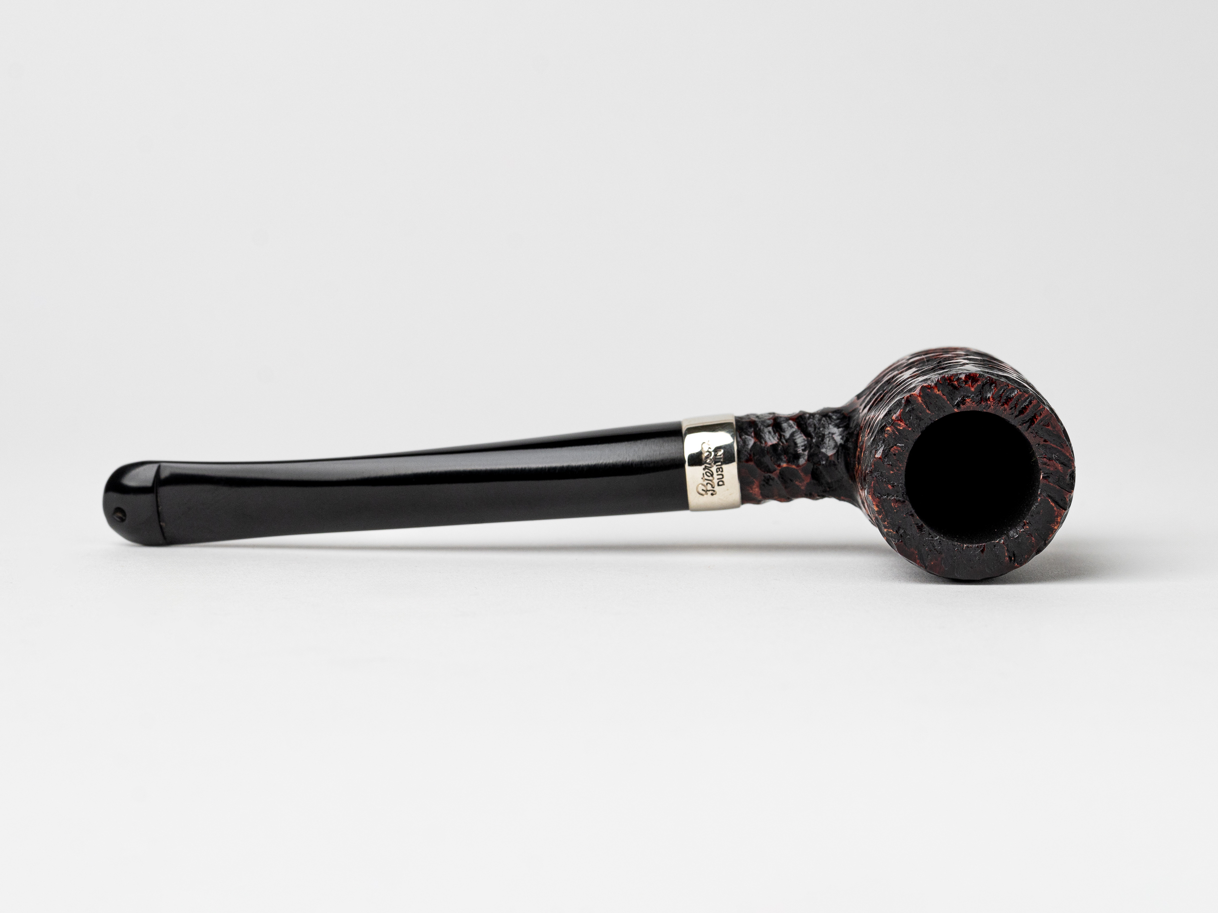 Peterson Speciality Rusticated Nickel Mounted Tankard P-Lip Tobacco ...