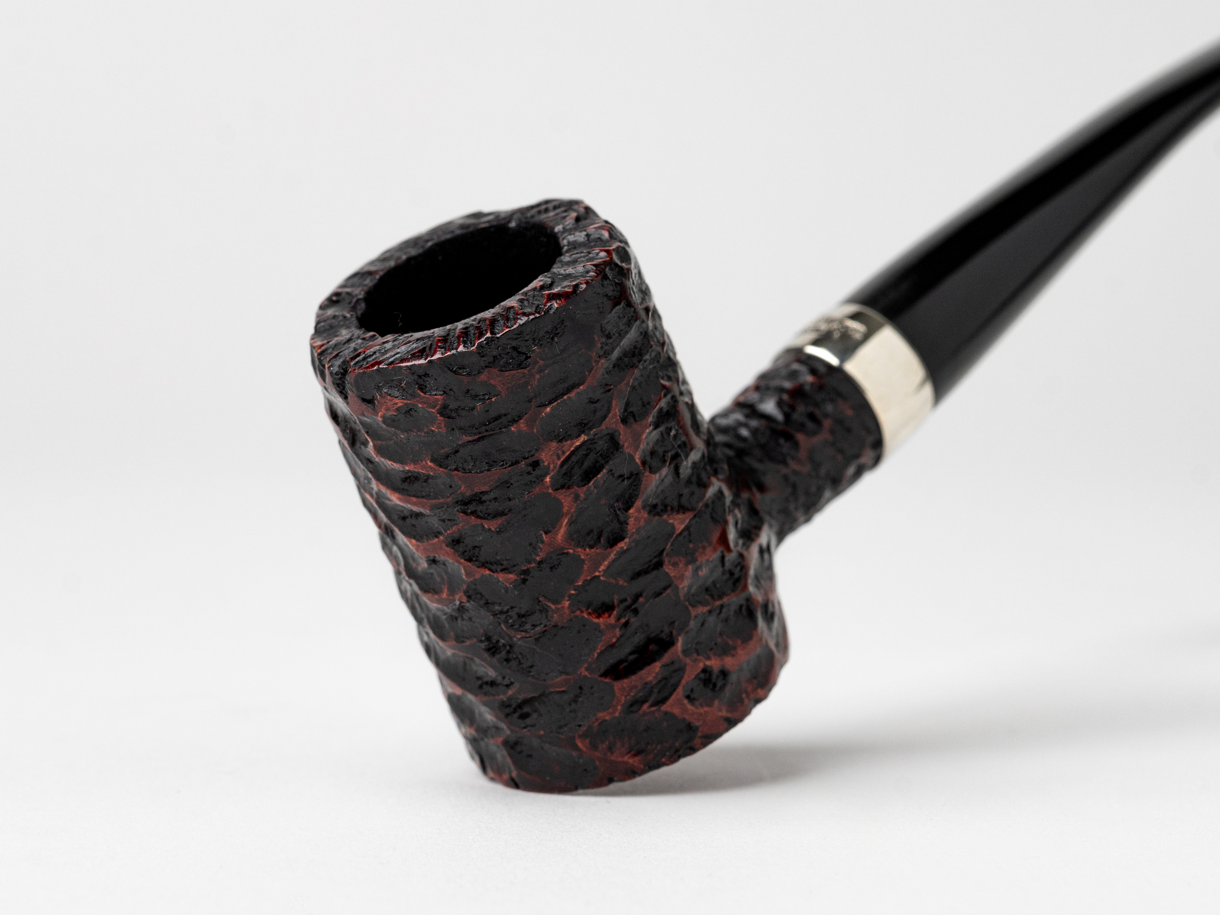 Peterson Speciality Rusticated Nickel Mounted Tankard P-Lip Tobacco ...