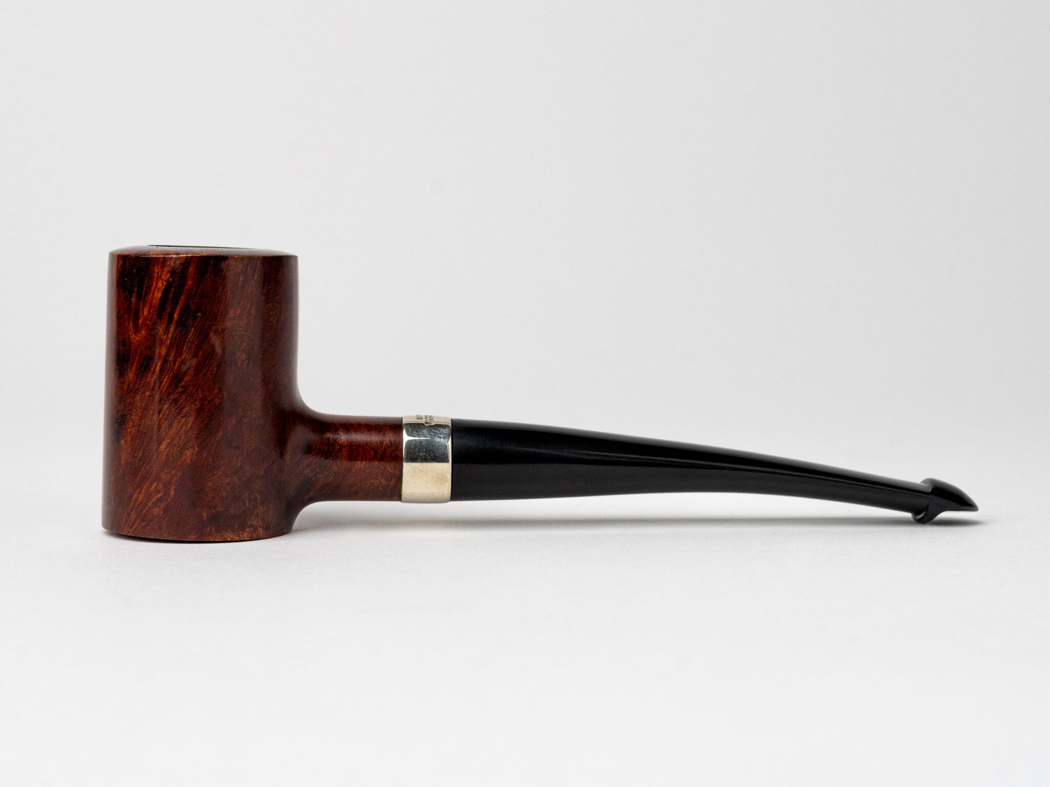 Peterson Speciality Smooth Nickel Mounted Tankard P-Lip Tobacco Pipe ...